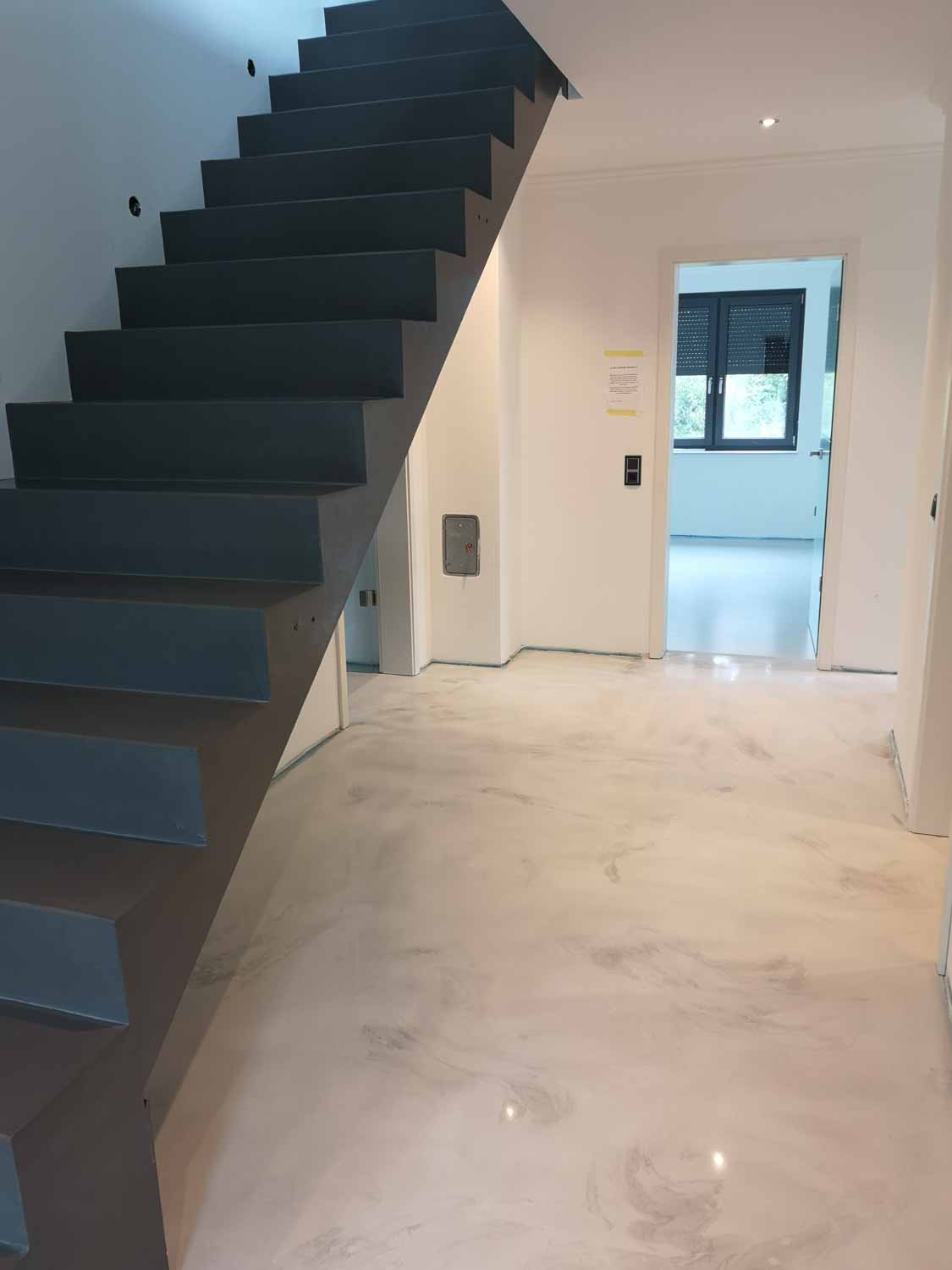 3D-Boden / Epoxidharzboden – Quarzkiesboden Zimmermann